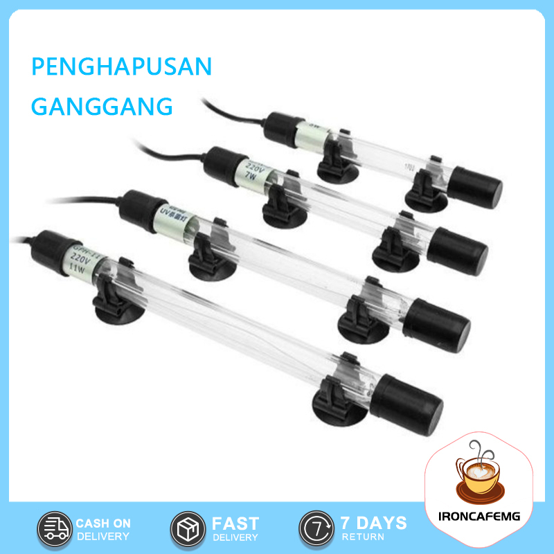 Jual LAMPU UV LAMPU PEMBASMI ALGAE LAMPU UV AQUARIUM Sterilisasi UVC ...