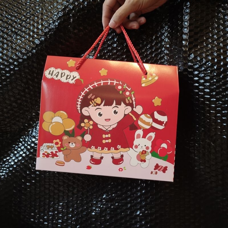 Jual Medium Box Souvenir Ulang Tahun Anak Goodie Bag Snack Ultah ...