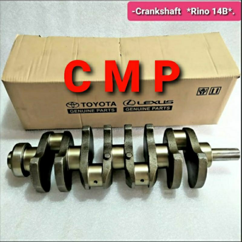 Jual AS KRUK AS KER AS CRANKSHAFT CRANK SHAFT DYNA RINO 14B 13401-58050 ...