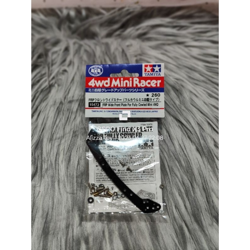 Jual Tamiya 15472 Frp Wide Front Plate For Fully Cowled Mini 4WD ...