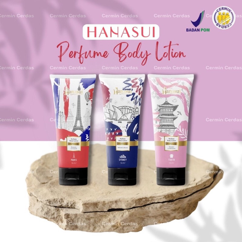 Jual HANASUI Perfume Body Lotion Paris Sydney Tokyo | Shopee Indonesia