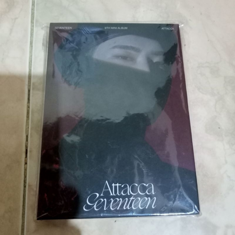 Jual Seventeen - Attacca album / binder only Carat ver. carver (hoshi ...