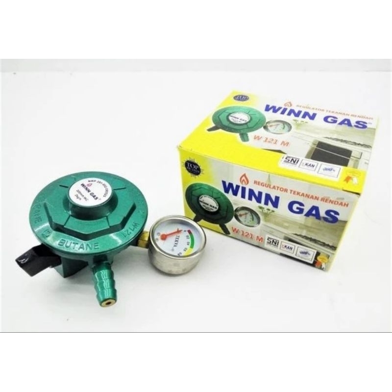 Jual regulator win gas W121M kompor gas tekanan rendah | Shopee Indonesia