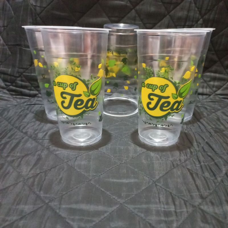 Jual Cup TEA 22 oz,berat 9,5gr/cup,1Slop isi 50pcs | Shopee Indonesia