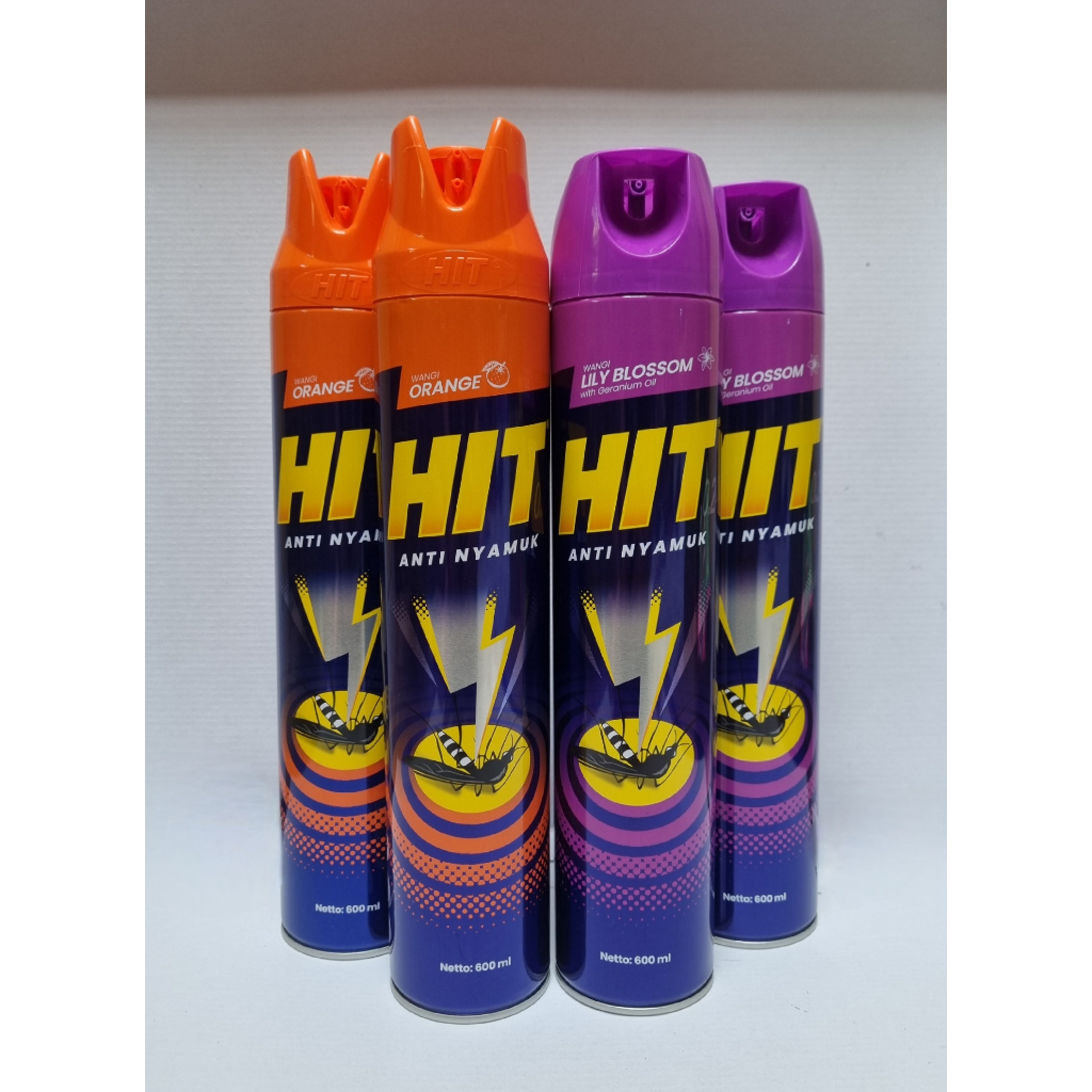 Jual ( 400ML/600ML/750ML ) HIT Aerosol - Obat Anti Nyamuk dan Seranga ...