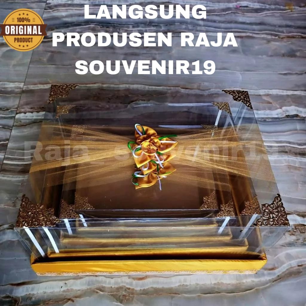 Jual Parcel Hantaran Lamaran Seserahan Pernikahan Isi 4 Tutup Box Mika ...