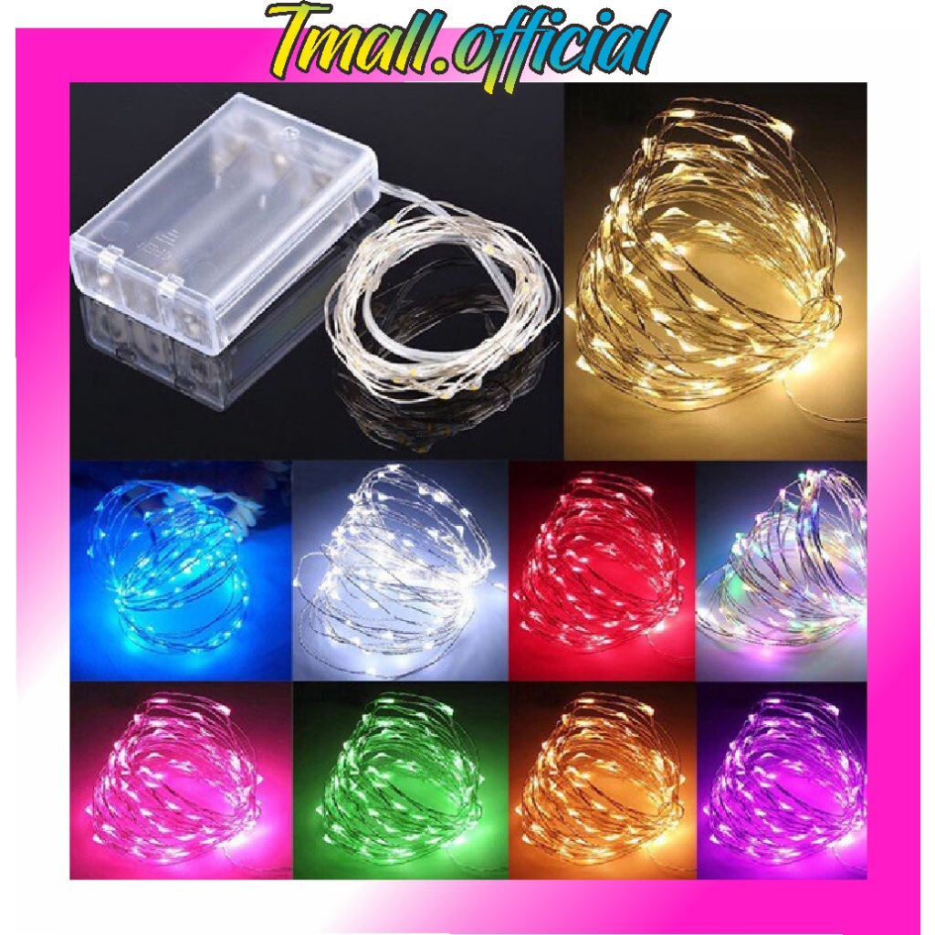 Jual TMALL Lampu Hias Tumblr 10M 100LED / Lampu Tumblr Kawat Hias ...