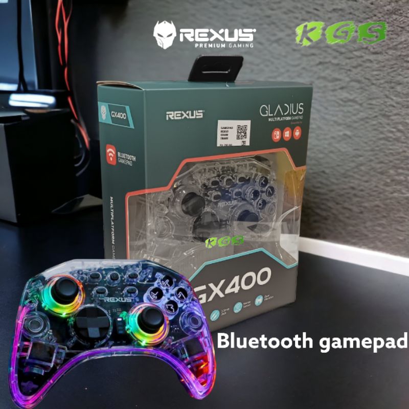 Jual Rexus Bluetooth gamepad Gladius GX400 | Shopee Indonesia