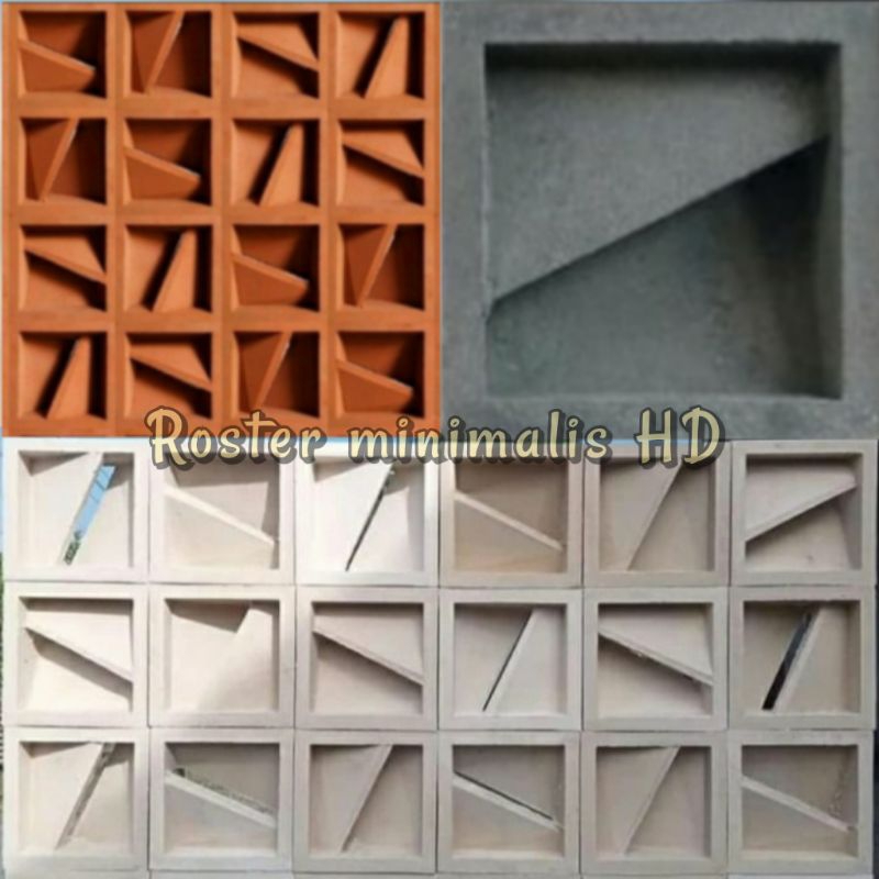 Jual roster beton minimalis/loster beton/roster motif mnc | Shopee ...