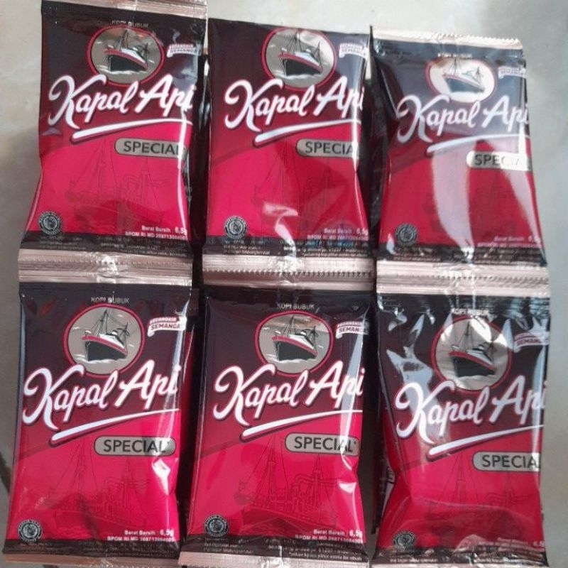 Jual KOPI KAPAL API SPESIAL KEMASAN MINI 6 Gr ( 1 renceng ) | Shopee ...