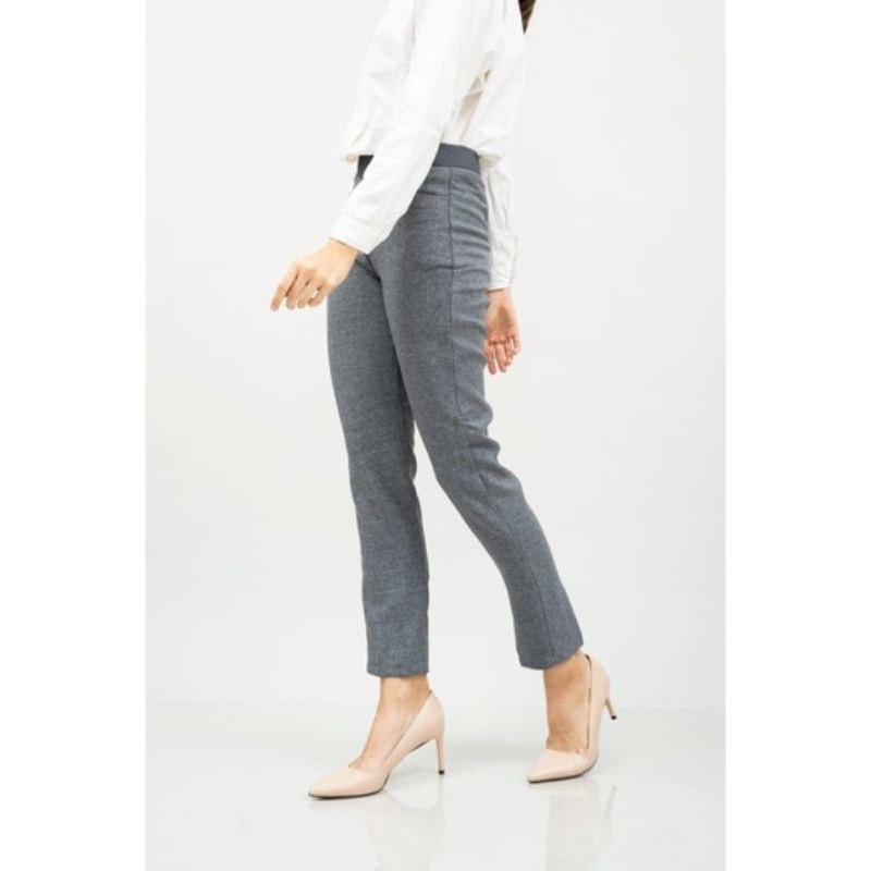 Jual Celana Kerja Wanita Pinggang Karet Formal Kantor Premium JSD | Shopee Indonesia