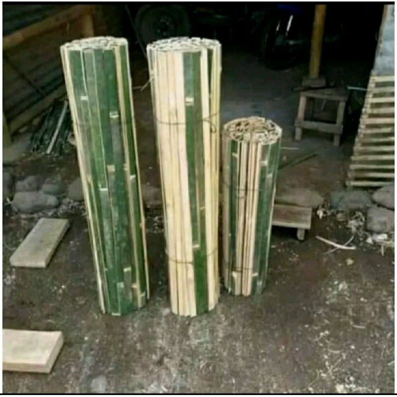 Jual bambu turus,bilah bambu, ajir tanaman (200 cm)per 5 pcs | Shopee ...