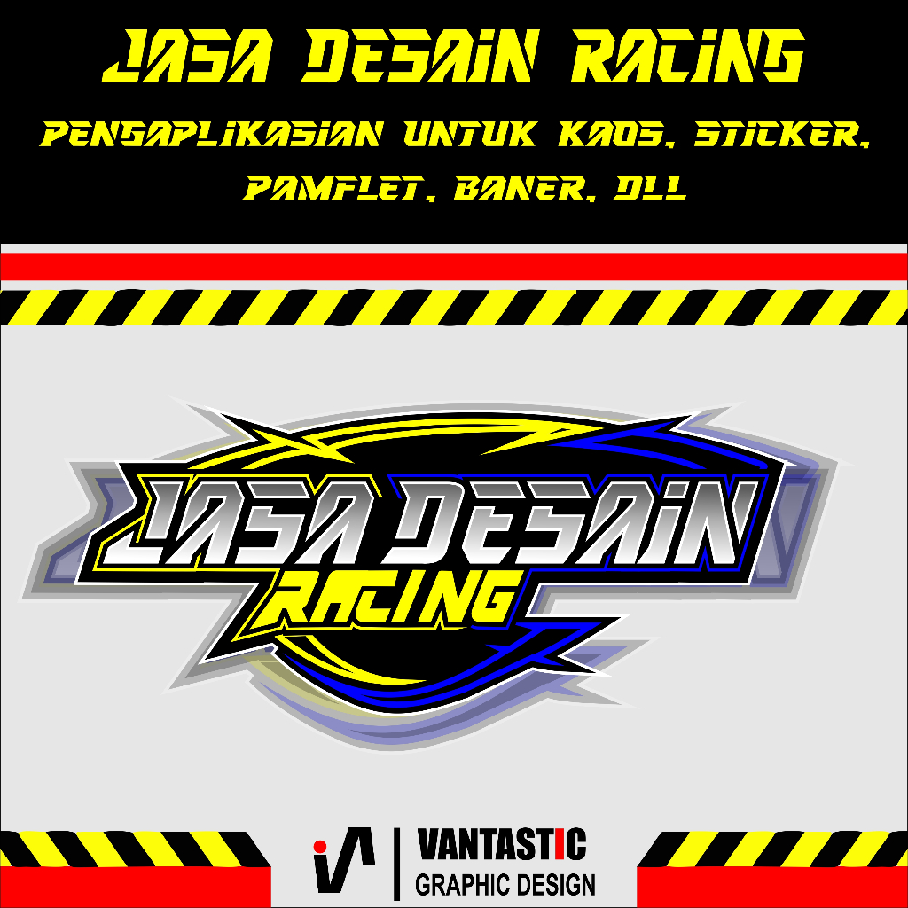 Jual Jasa Desain Racing Logo, Banner, Spanduk Dll | Shopee Indonesia
