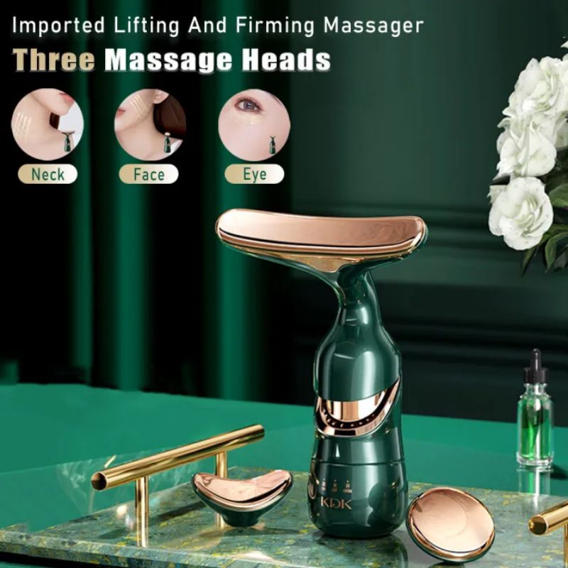 Jual Alat Setrika Wajah KDK Original 3 In 1 Pengencang Kulit Lifting ...