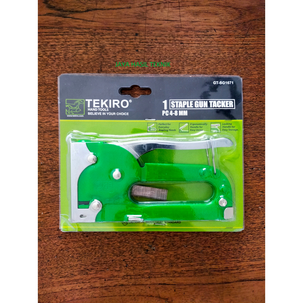 Jual TEKIRO STAPLE GUN TACKER 4-8 MM | Shopee Indonesia
