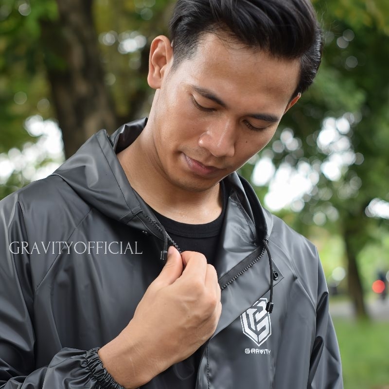 Jual Jas Hujan GRAVITY Mantel/Mantol Pria Wanita Setelan Baju dan Celana Dewasa Tebal Lentur ...