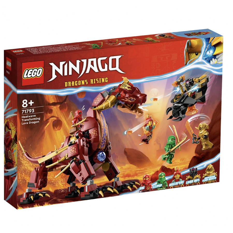 Jual Lego Ninjago Naga Api Merah Lava Dragon Battle | Shopee Indonesia