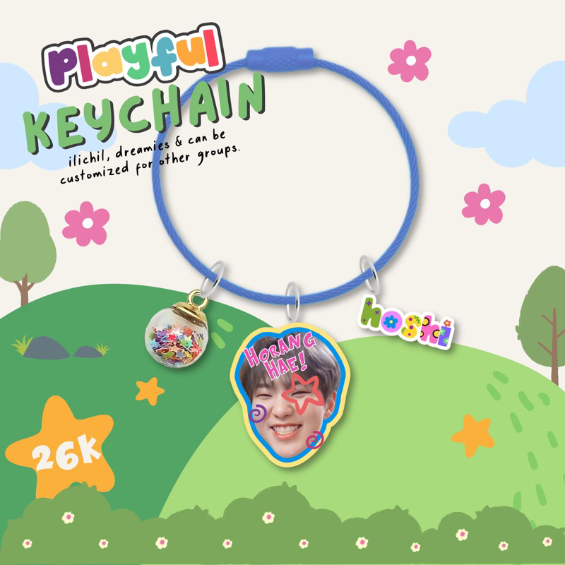 Jual (READYSTOCK) PLAYFUL KEYCHAIN NCT 127 NCT DREAM BTS SEVENTEEN ...