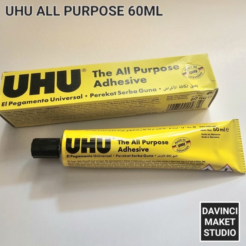 Jual Lem UHU All Purpose Tube - 7ml 20ml 35ml 60ml Bening Clear Serbaguna | Shopee Indonesia