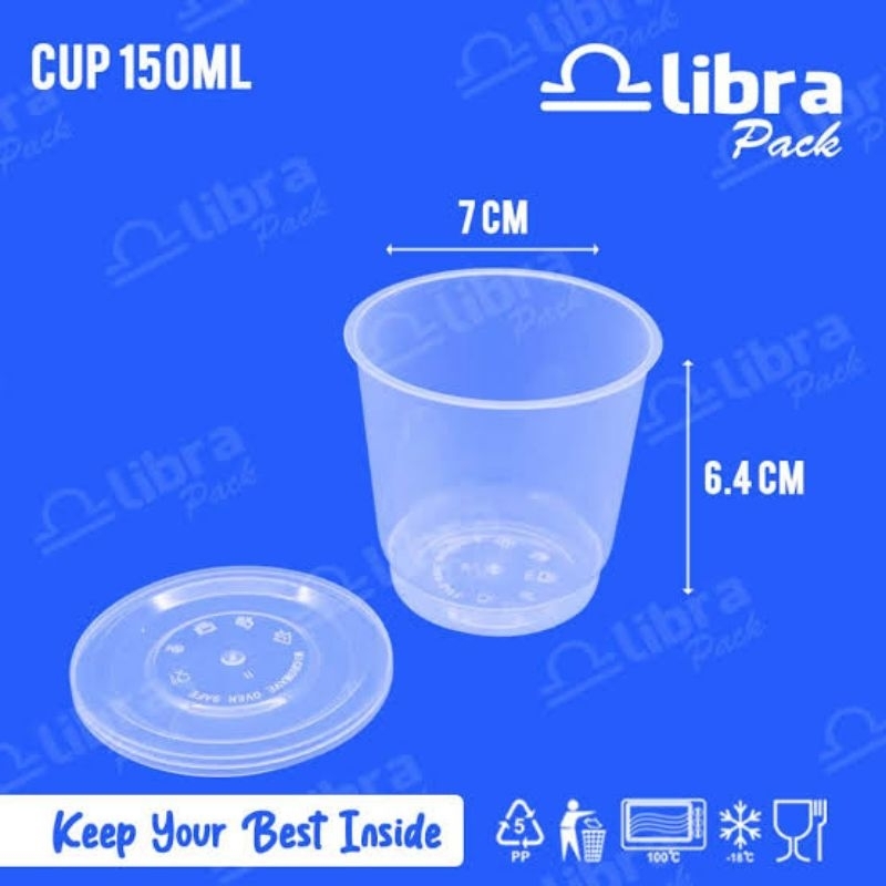 Jual cup libra pack isi 25 | Shopee Indonesia