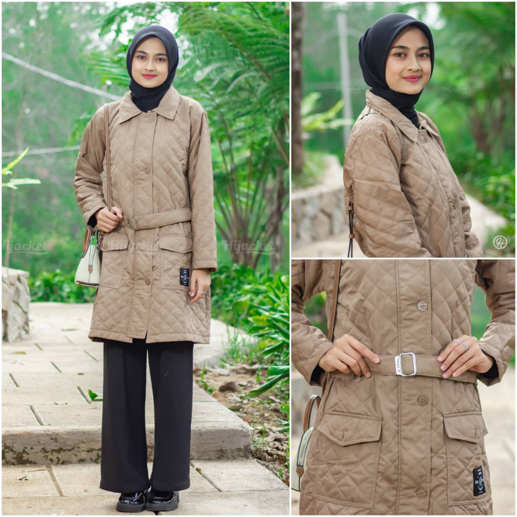 Jual Jacket Jaket Parasut Parasit Wanita Cewek Perempuan Muslimah Syari ...