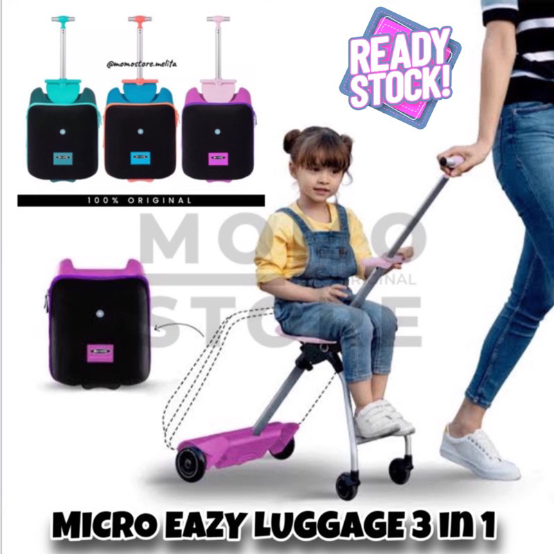 Jual Micro Luggage Eazy Koper Travel 3 in 1 easy Original | Shopee ...