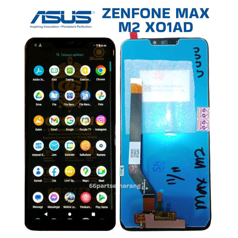 Jual Lcd Touchscreen Asus Zenfone Max M2 X01AD FULLSET | Shopee Indonesia