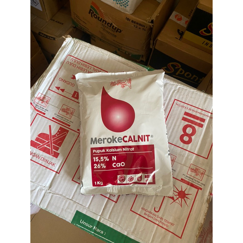 Jual Pupuk CALNIT 1kg Meroke Pupuk Kalsium Nitrat | Shopee Indonesia