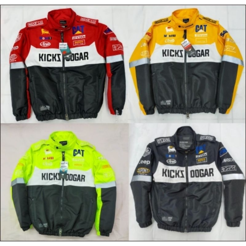 Jual Jaket Motor Nascar Racing Vintage Touring Kain Double Tebal ...