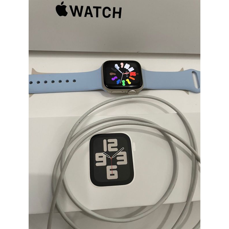 Jual Apple watch SE Gen 2 2022 IBOX Starlight second | Shopee Indonesia