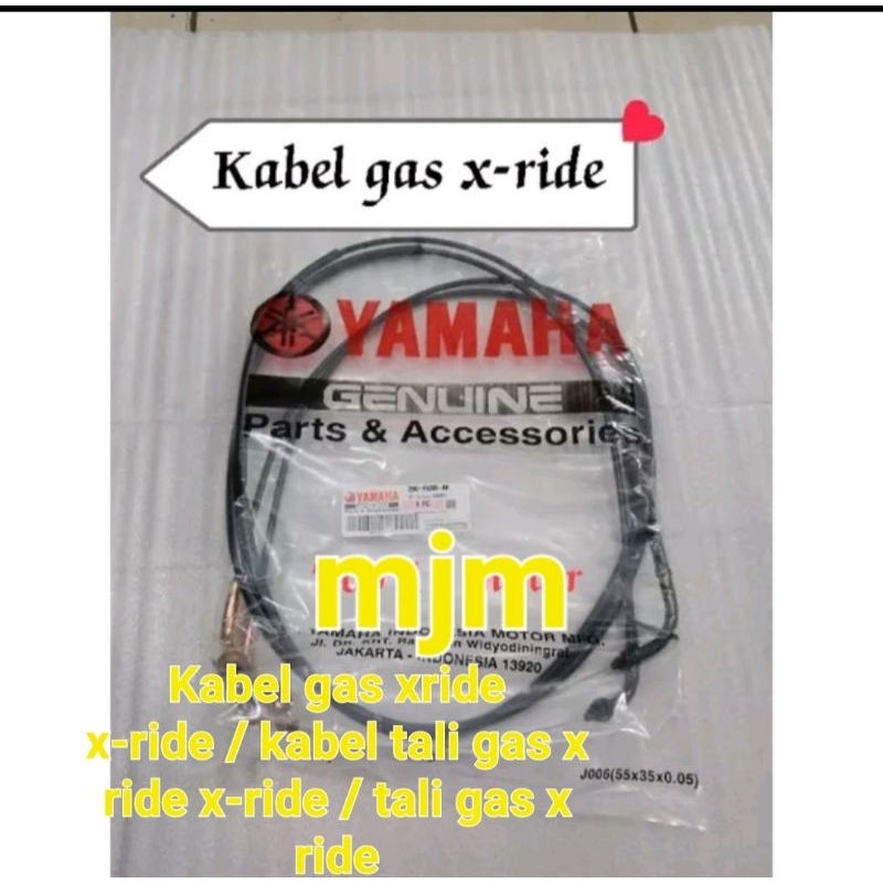 Jual Kabel gas xride x-ride / kabel tali gas x ride x-ride / tali gas x ...