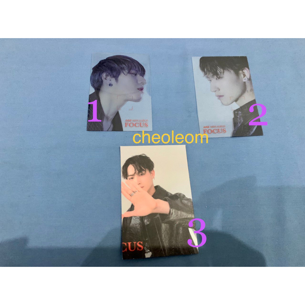 Jual JUS2 ( Yugyeom & JB GOT7 ) - Focus Album - Photocard & Transparent ...