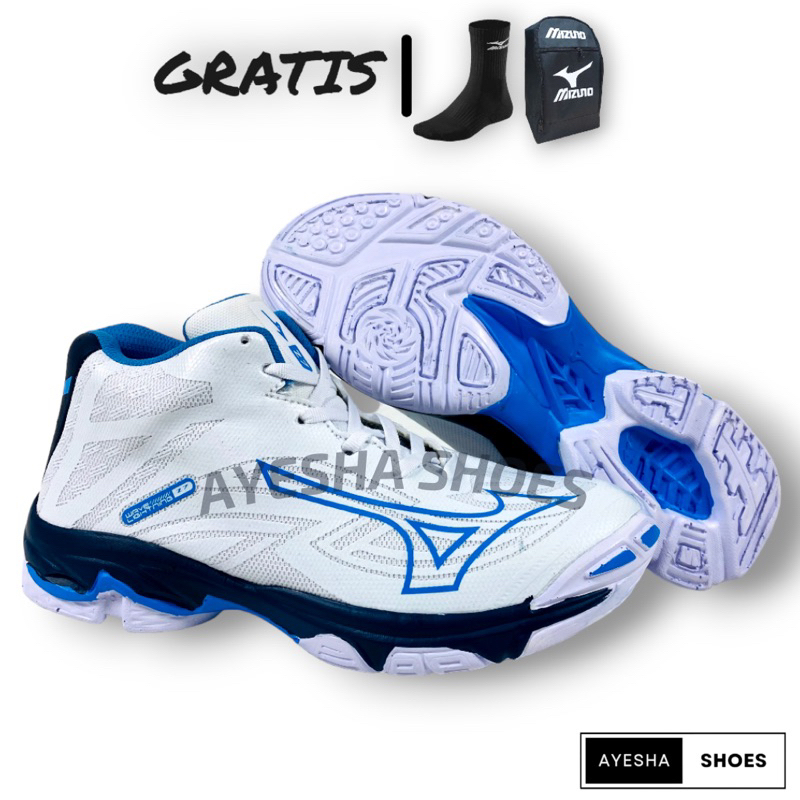 Jual Sepatu Voli Mizuno Wlz 7 Mid Terlaris Sepatu Volly Mizuno Wave ...