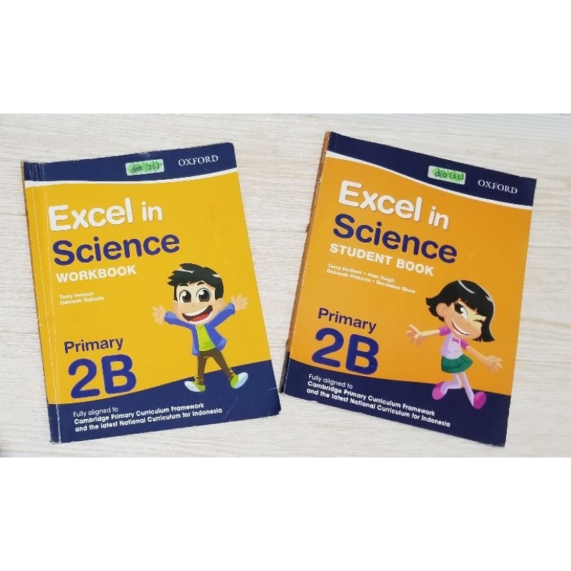 Jual (set) EXCEL in SCIENCE 2B | OXFORD | Student Book | Work Book ...