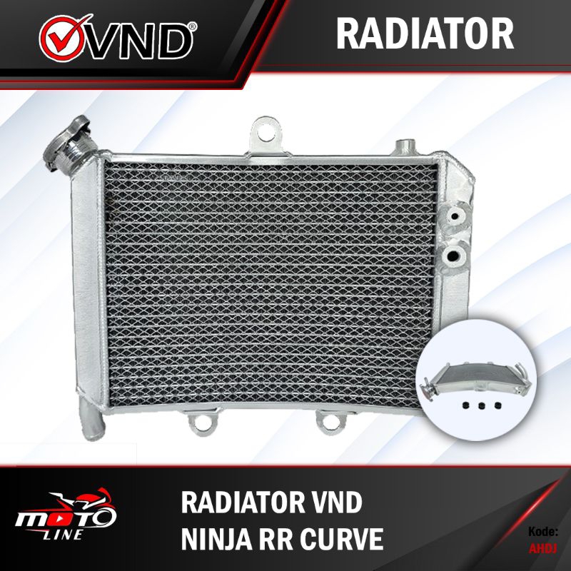 Jual RADIATOR Ninja RR VND Racing Original Curve / Flat | Shopee Indonesia