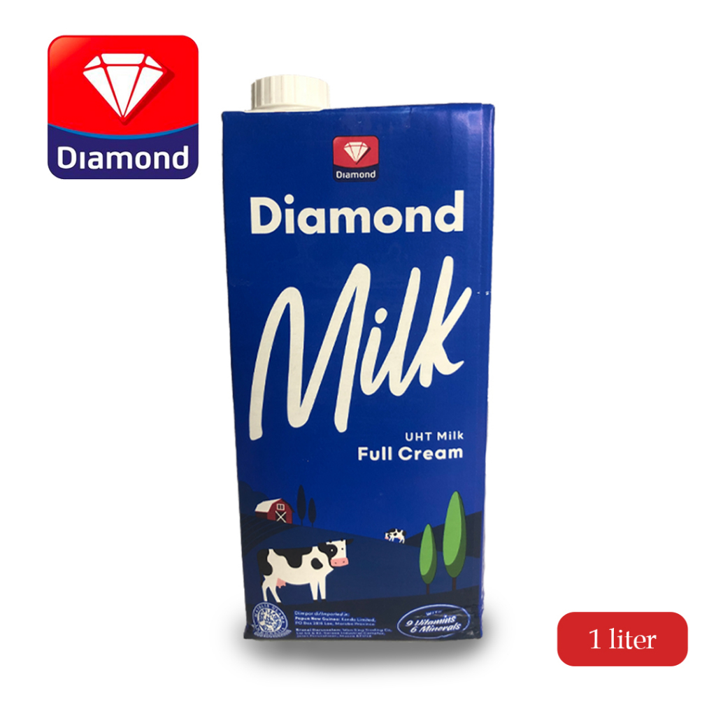 Jual Susu UHT Diamond Full Cream - 1 Liter | Shopee Indonesia