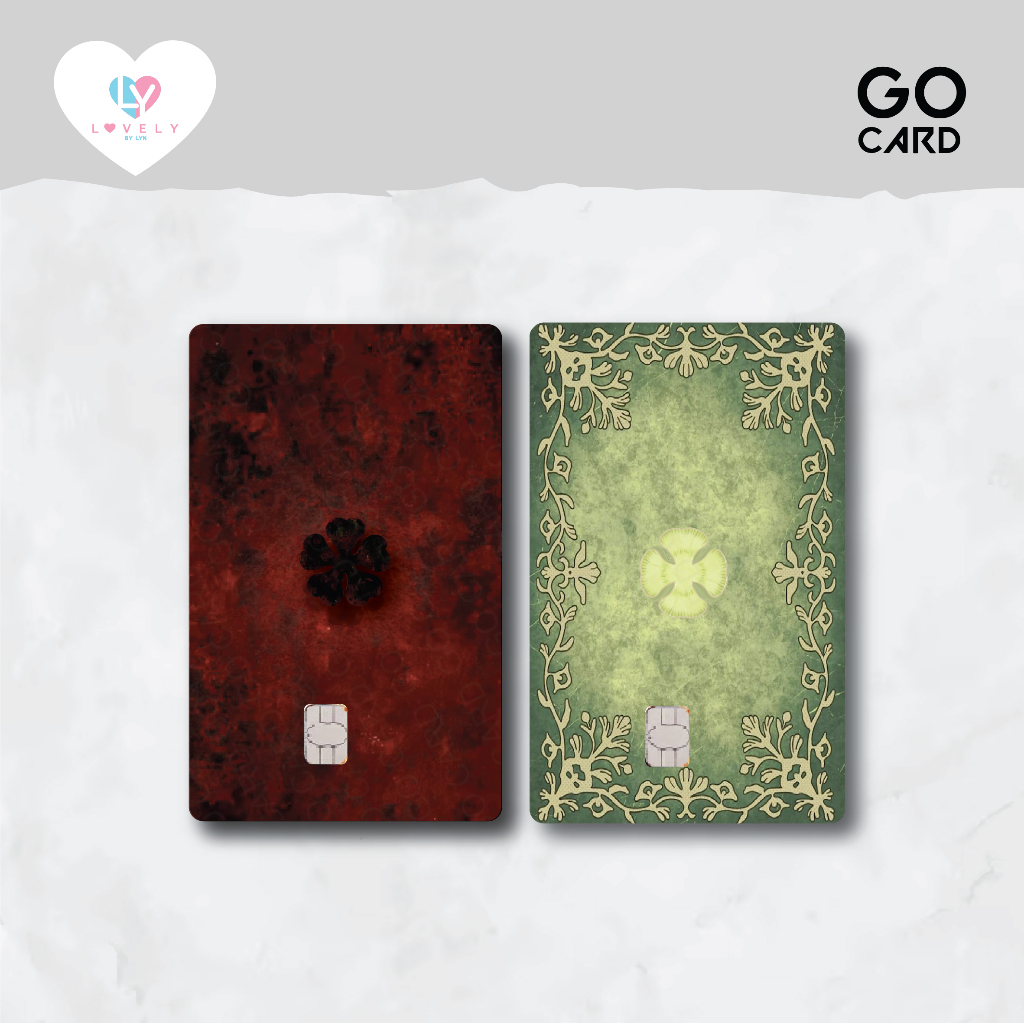 Jual Sticker Kartu ATM Grimoire Black Clover Hologram Emoney Flazz ...