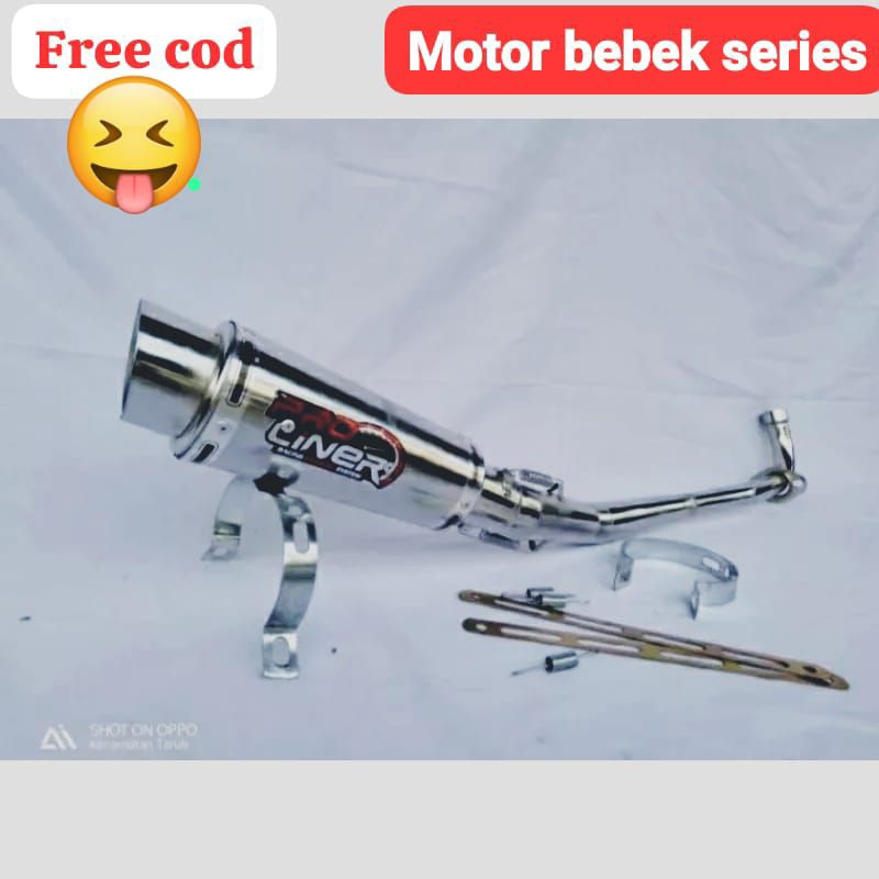 Jual KNALPOT PROLINER JUPITER Z SMASH SHOGUN 110/125 SUPRA BLADE KARISMA MOTOR BEBEK SERIES ...