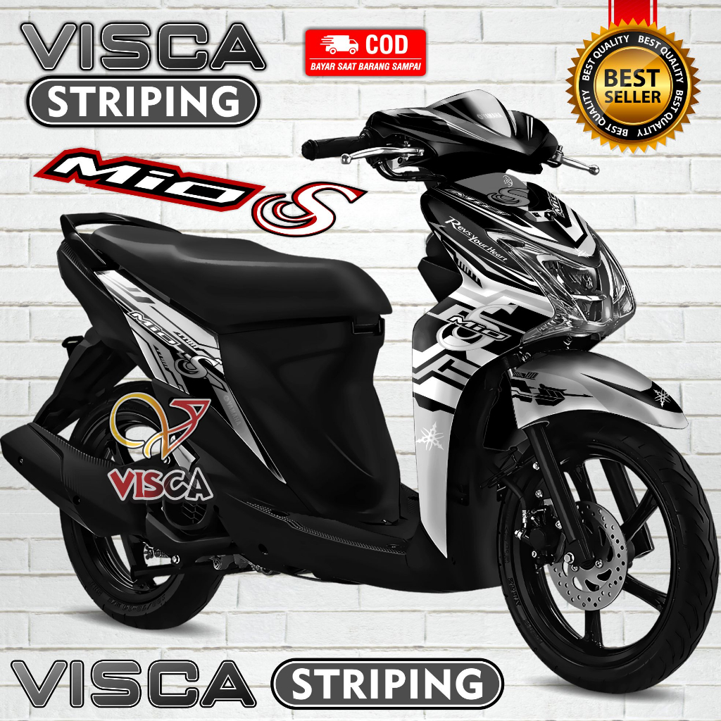 Jual Decal Mio S 125 Full Body - Stiker Mio S 125 Full Body - Striping ...