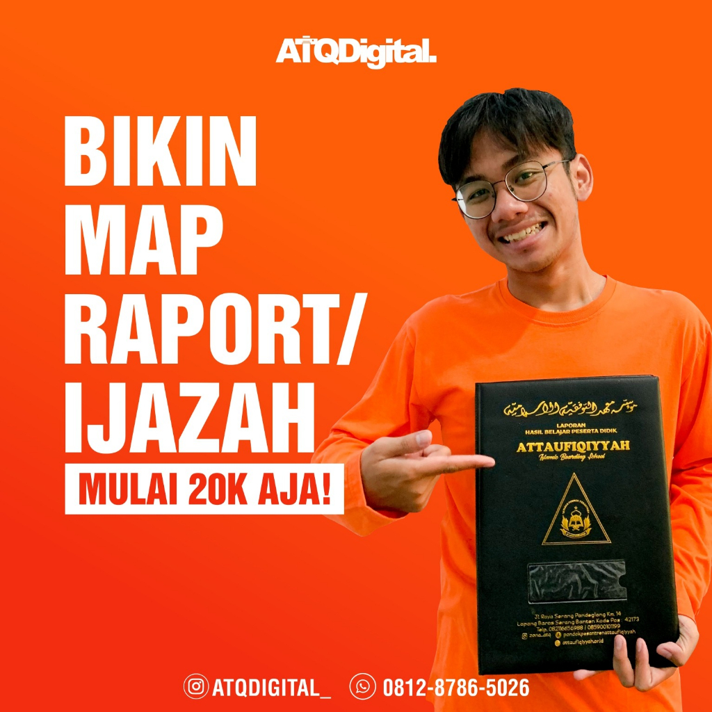 Jual MAP RAPORT DAN IJAZAH | Shopee Indonesia