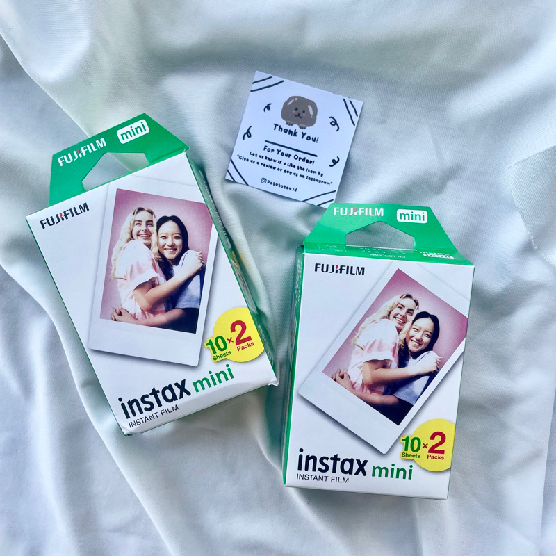 Jual Isi Refill FUJIFILM Instax Mini Plain Twin Pack Film (EXP 2026 ...