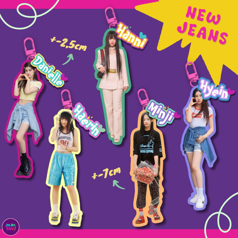 Jual New Jeans Keychain & Sticker | Shopee Indonesia