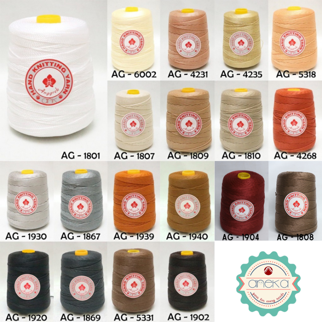 Jual KATALOG - BENANG RAJUT ANGGREK / NYLON PP / PROLENE PART 2 ...