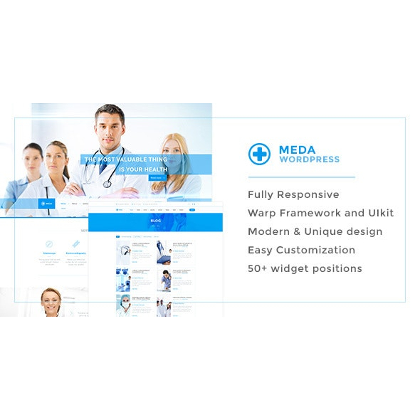 Jual Meda — Health and Medical Responsive WordPress Theme For Hospitals ...