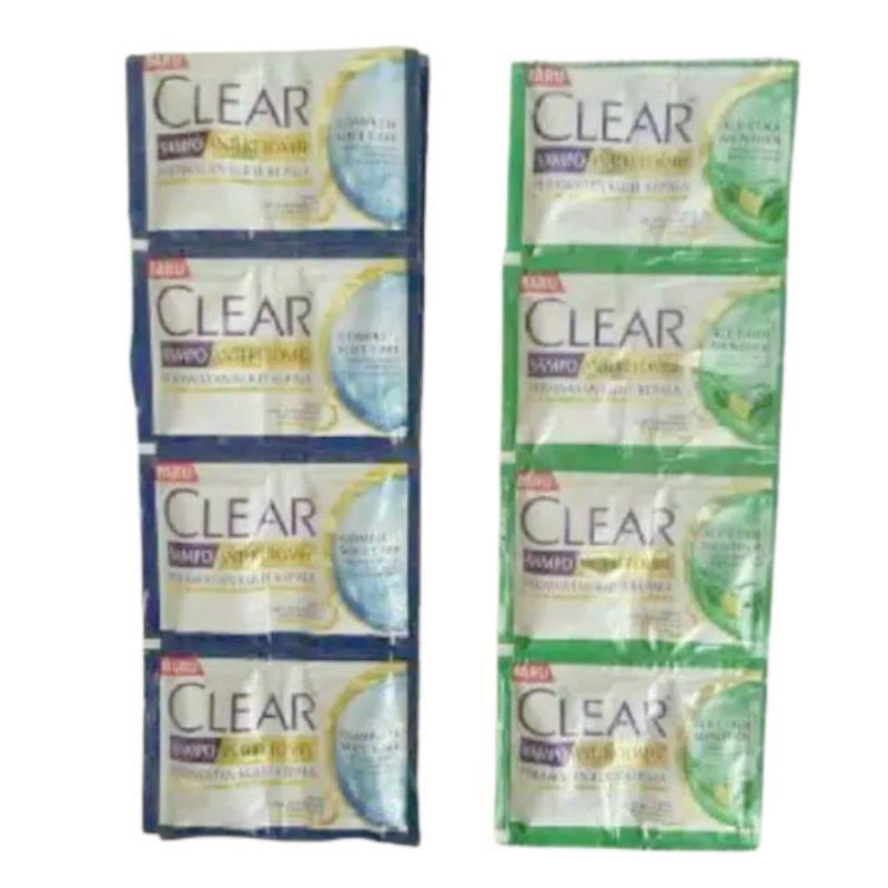 Jual Shampoo Clear sachet. 1 renceng isi 12 pcs | Shopee Indonesia