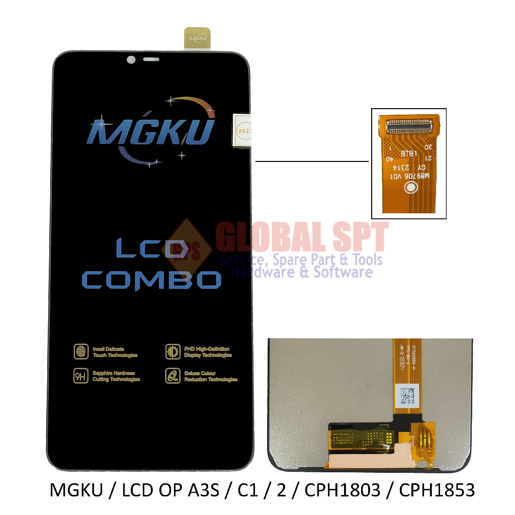 Jual UNIVERSAL SATUSET / LCD TOUCHSCREEN OPPO A3S / C1 / 2 / CPH1803 ...