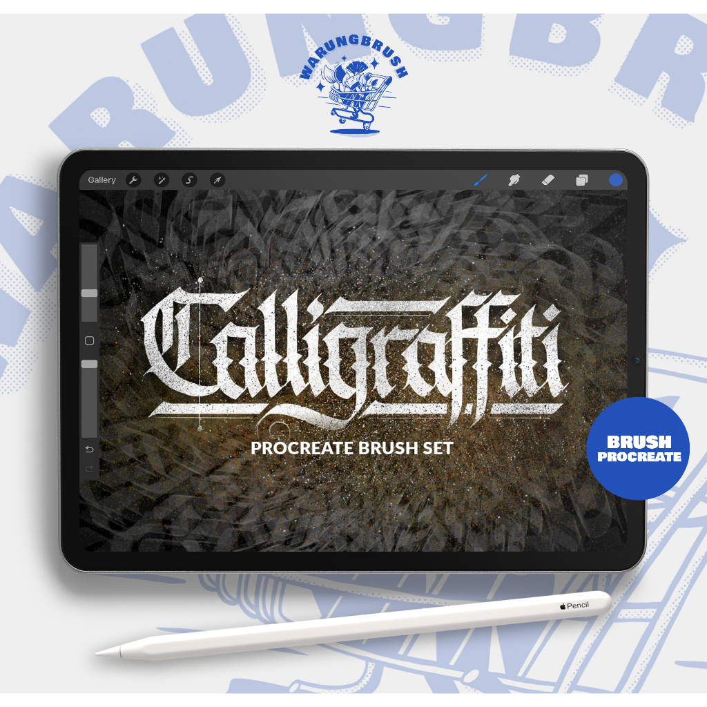 Jual Calligraffiti Procreate Brushes BP00302 | Shopee Indonesia