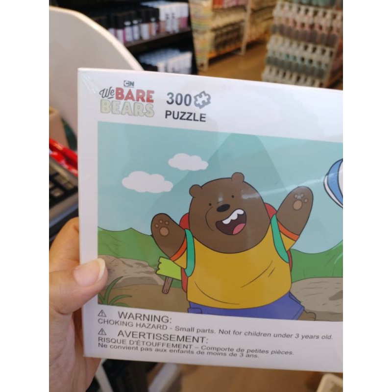 Jual Miniso x We Bare Bears Go Traveling 300 Pieces Puzzle - Grizzly ...