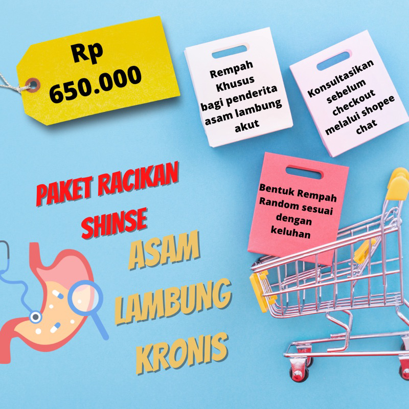 Jual RACIKAN SHINSE ASAM LAMBUNG AKUT ( CHAT SHOPEE KONSULTASI DAHULU ...