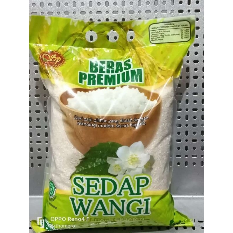 Jual beras premium sedap wangi 5kg | Shopee Indonesia